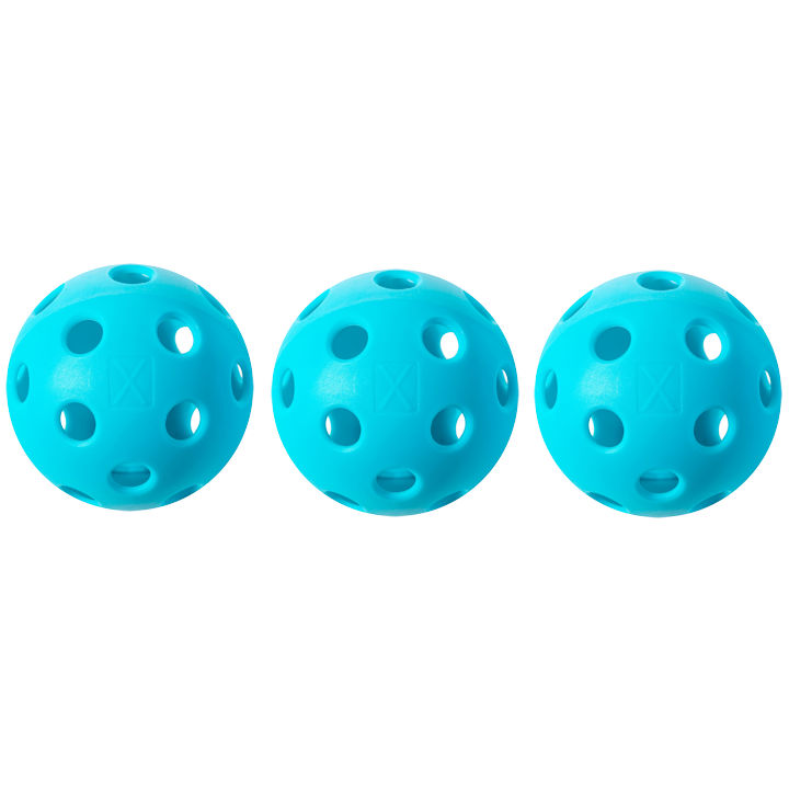 Franklin X-26 Indoor Blue Pickleball 3 Pack | Pickleball Galaxy